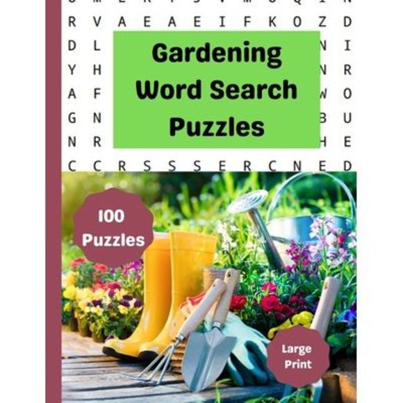 Honey Pot Press | Other | Gardening Word Search Puzzles Nature Word ...